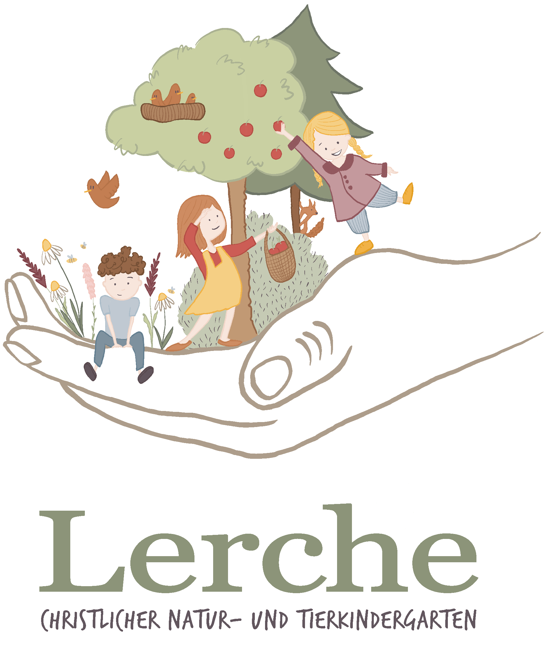 Lerche Naturkindergarten Willkommen - Lerche